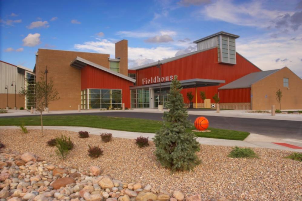 Parker Fieldhouse - Mountain View Doors
